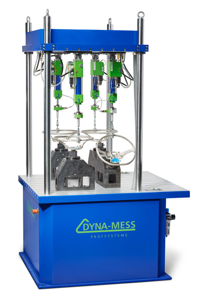 Steering wheel - Testing steering wheels - DYNA-MESS